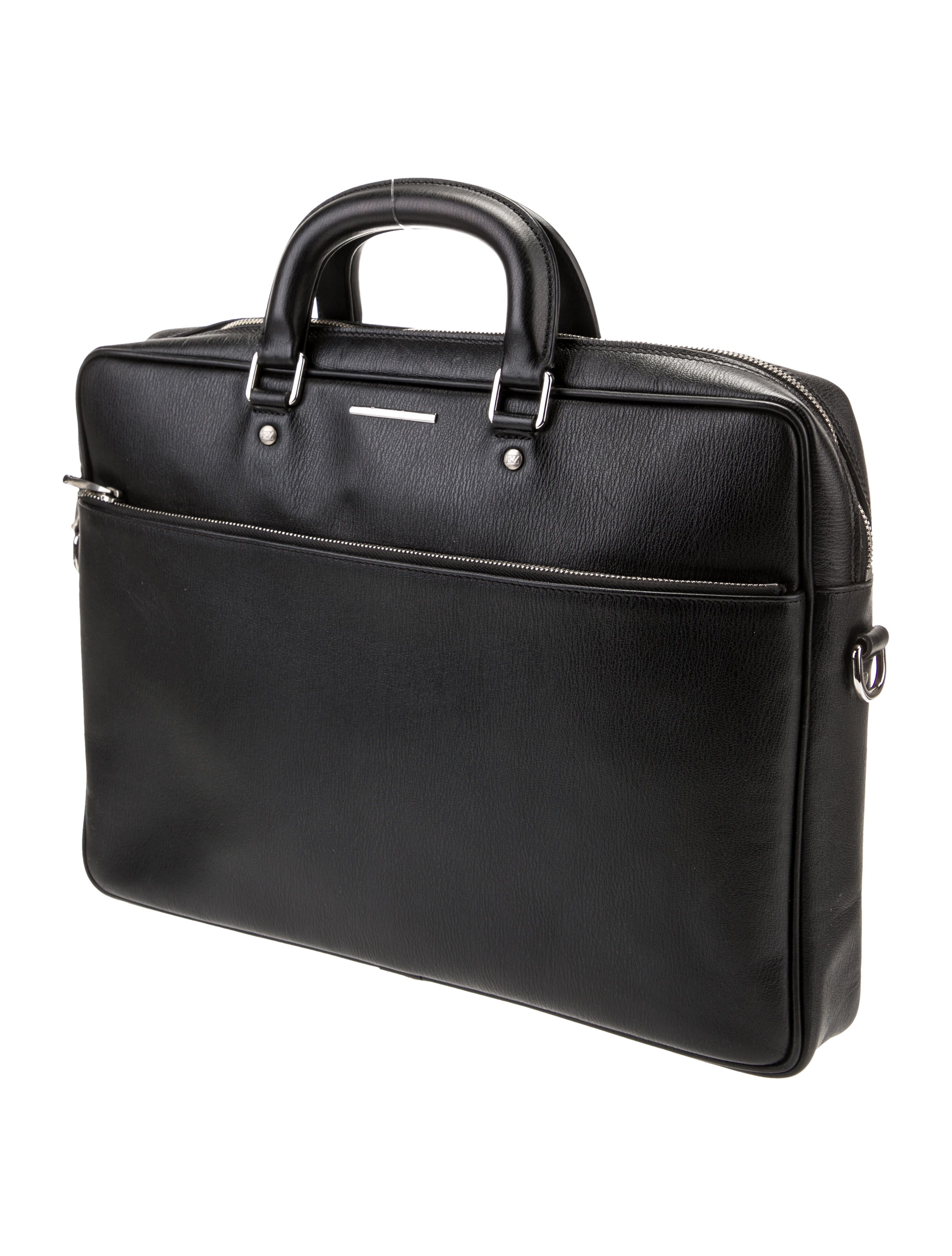 Gucci Pebbled Leather Briefcase - Brown Briefcases, Bags - GUC1119171 ...