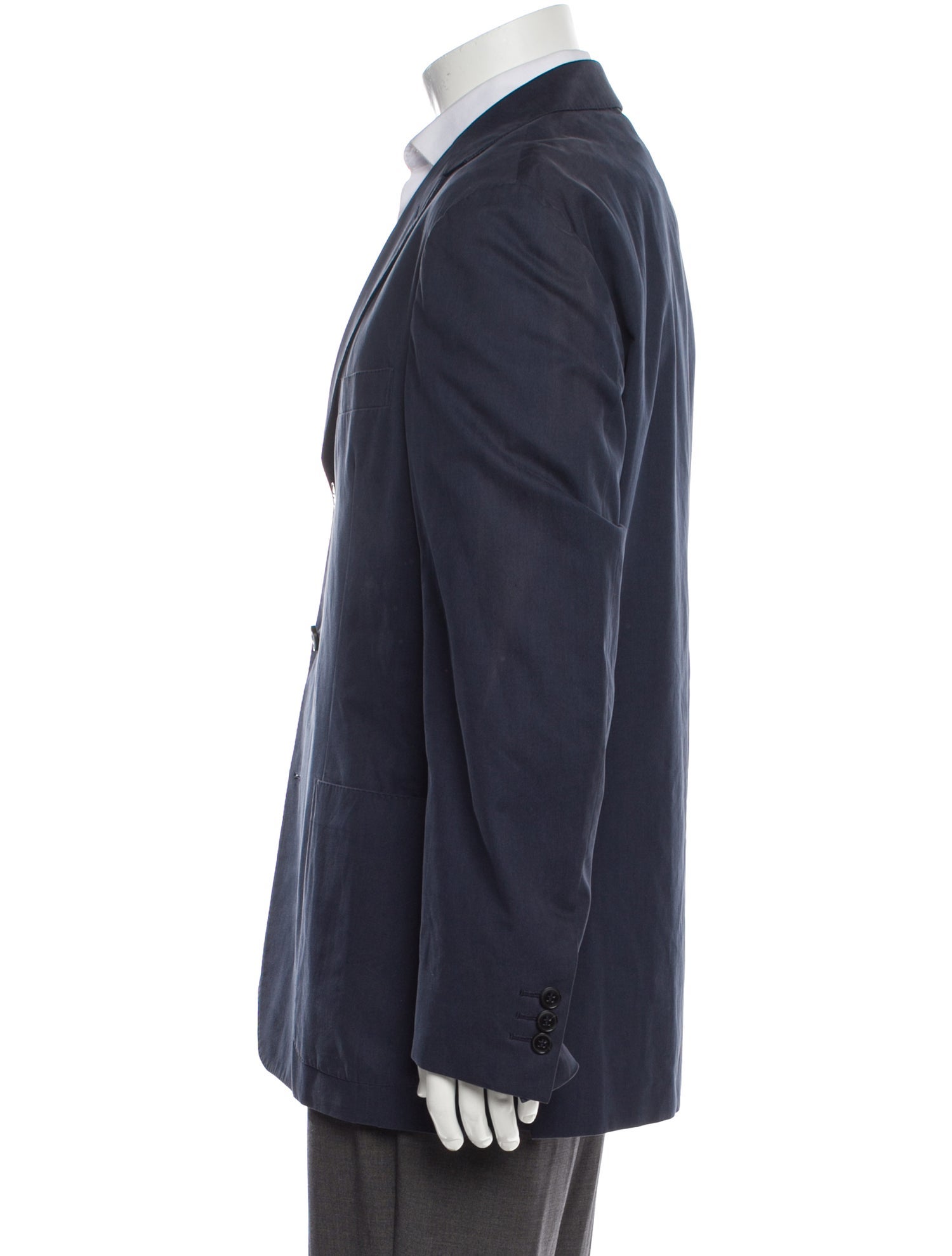 Ermenegildo Zegna Blazer - Blue Suiting, Clothing - ZGN97074 | The RealReal