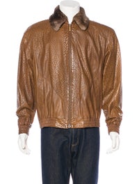 Zilli Ostrich Fur-Trimmed Jacket - Clothing - ZIL20022 | The RealReal