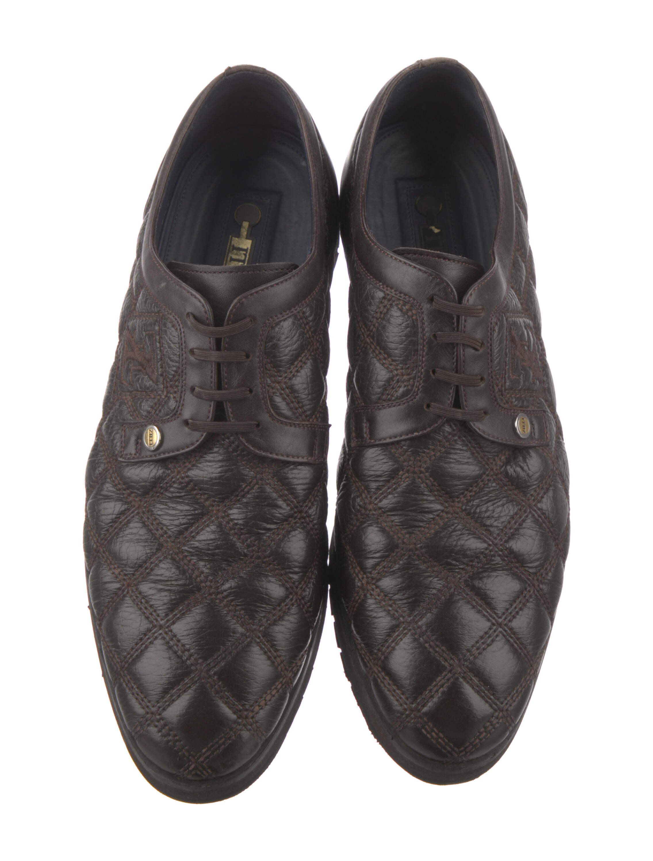 Zilli Oxfords - Brown Oxfords, Shoes - ZIL21693 | The RealReal