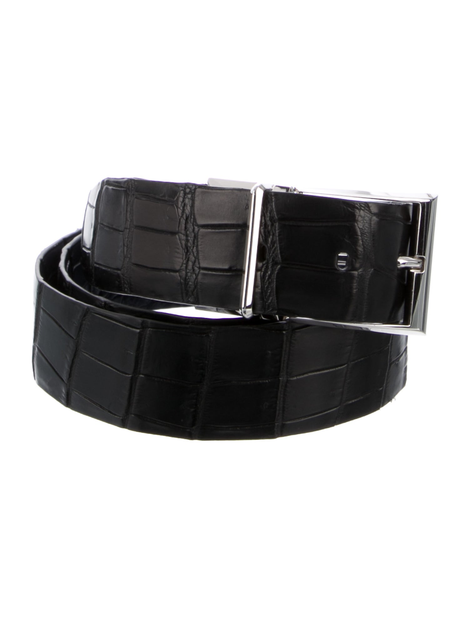 Zilli Crocodile Belt - Blue Belts, Accessories - ZIL22662 | The RealReal