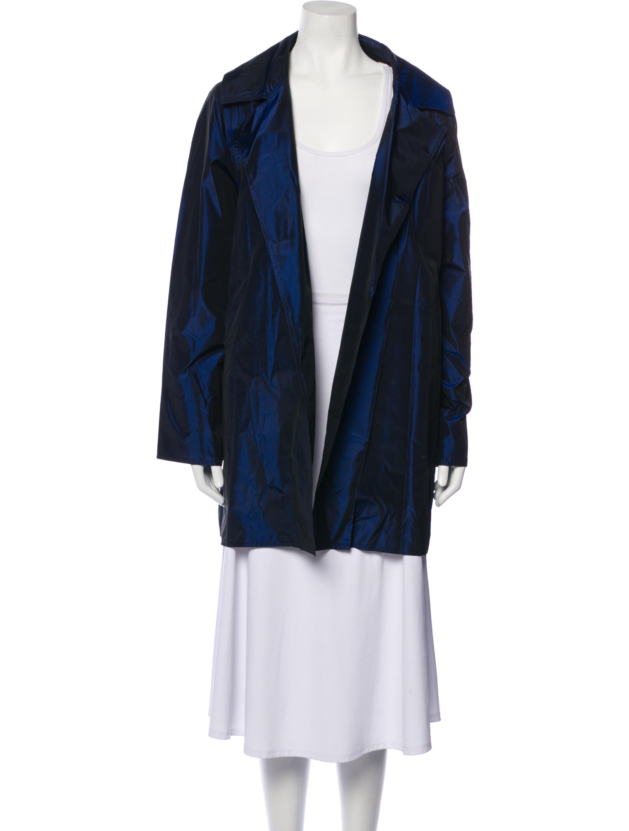 Zoran Silk Blazer - Blue Jackets, Clothing - ZORAN21482 | The RealReal