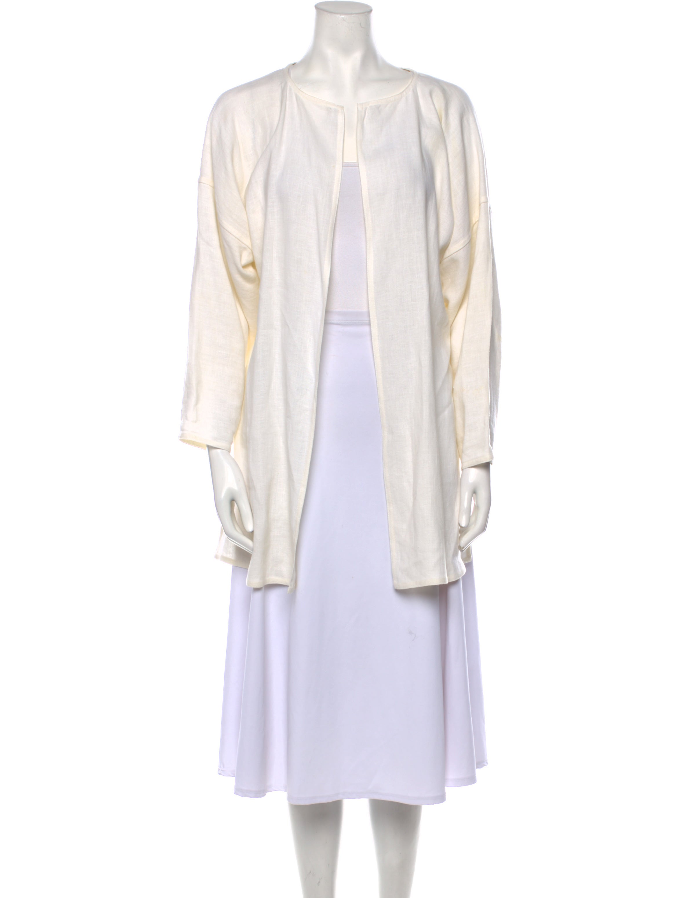 Zoran Open Front Sweater - Neutrals Knitwear, Clothing - ZORAN21490 ...