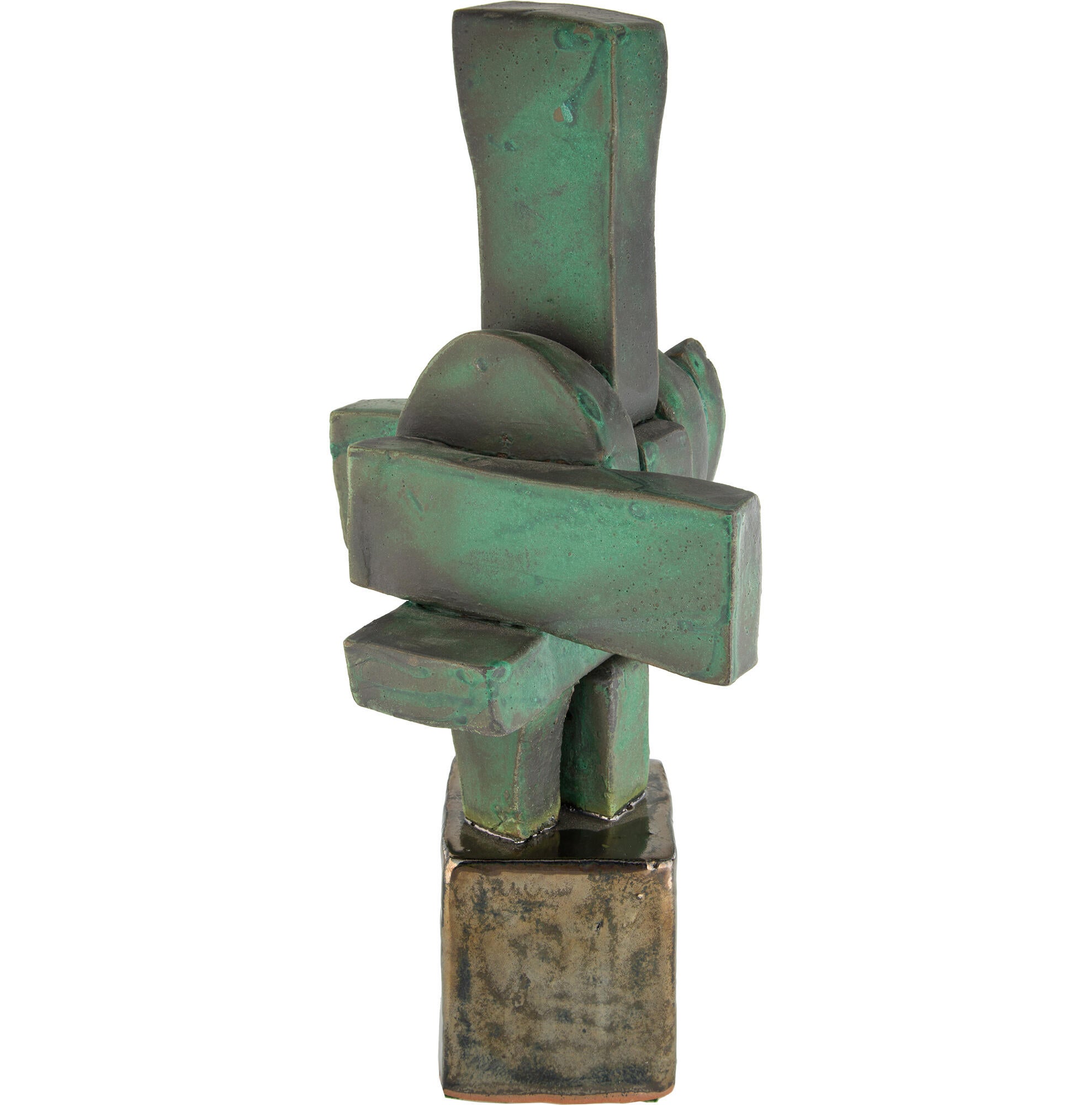 Judy Engel Modernist Sculpture - Green - OBJ21109 | The RealReal