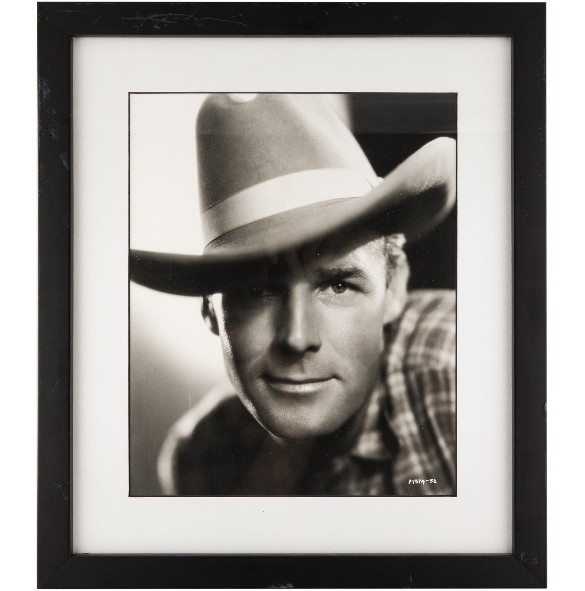 George Hurrell Randolph Scott by George Hurrell - Black - PHO23164 ...