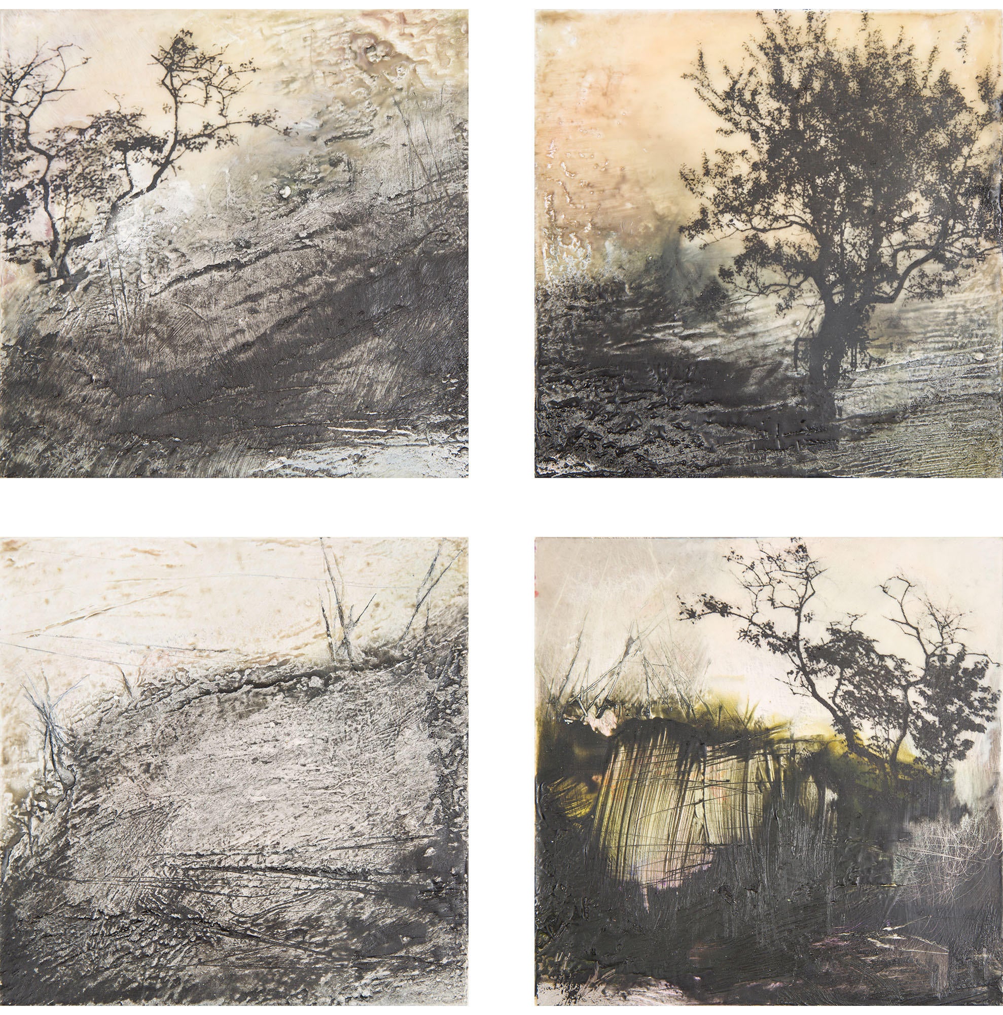 Rachel Kohn Set of Miniature Landscapes | The RealReal