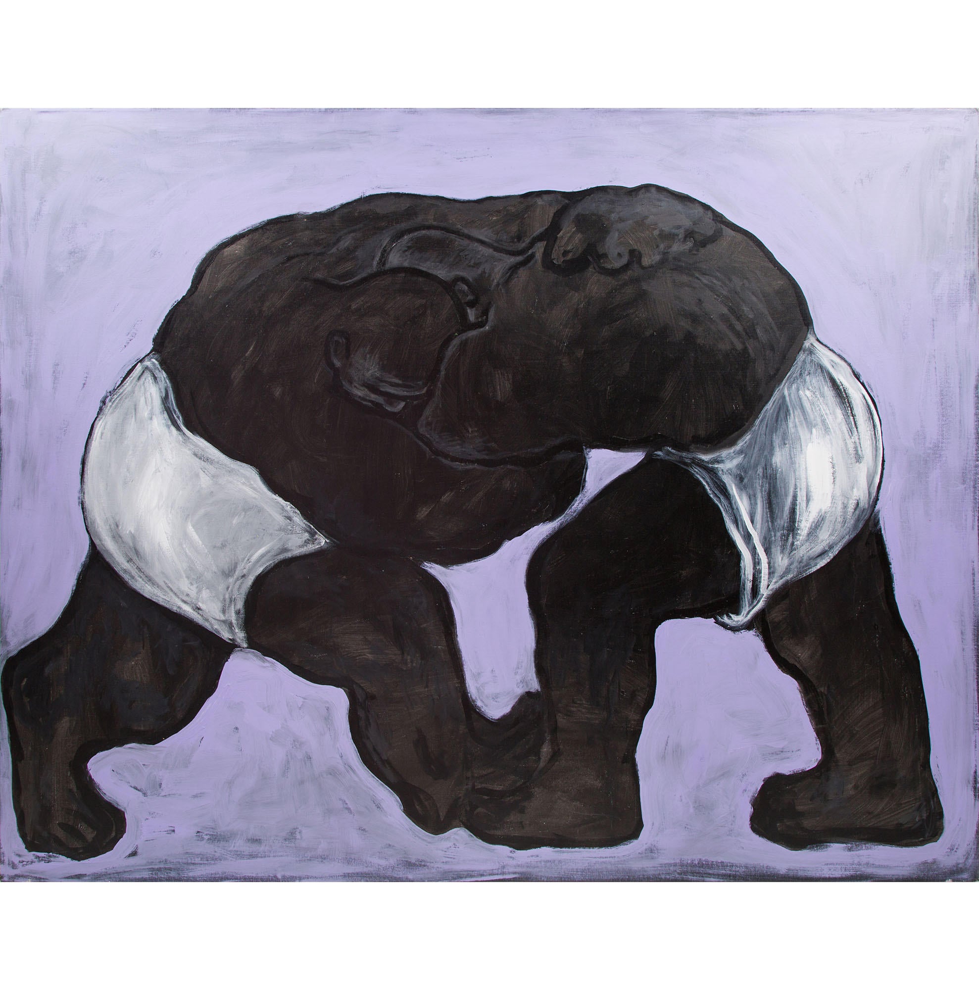 Oleg Timchenko Internal Wrestling - Purple - PNT20154 | The RealReal