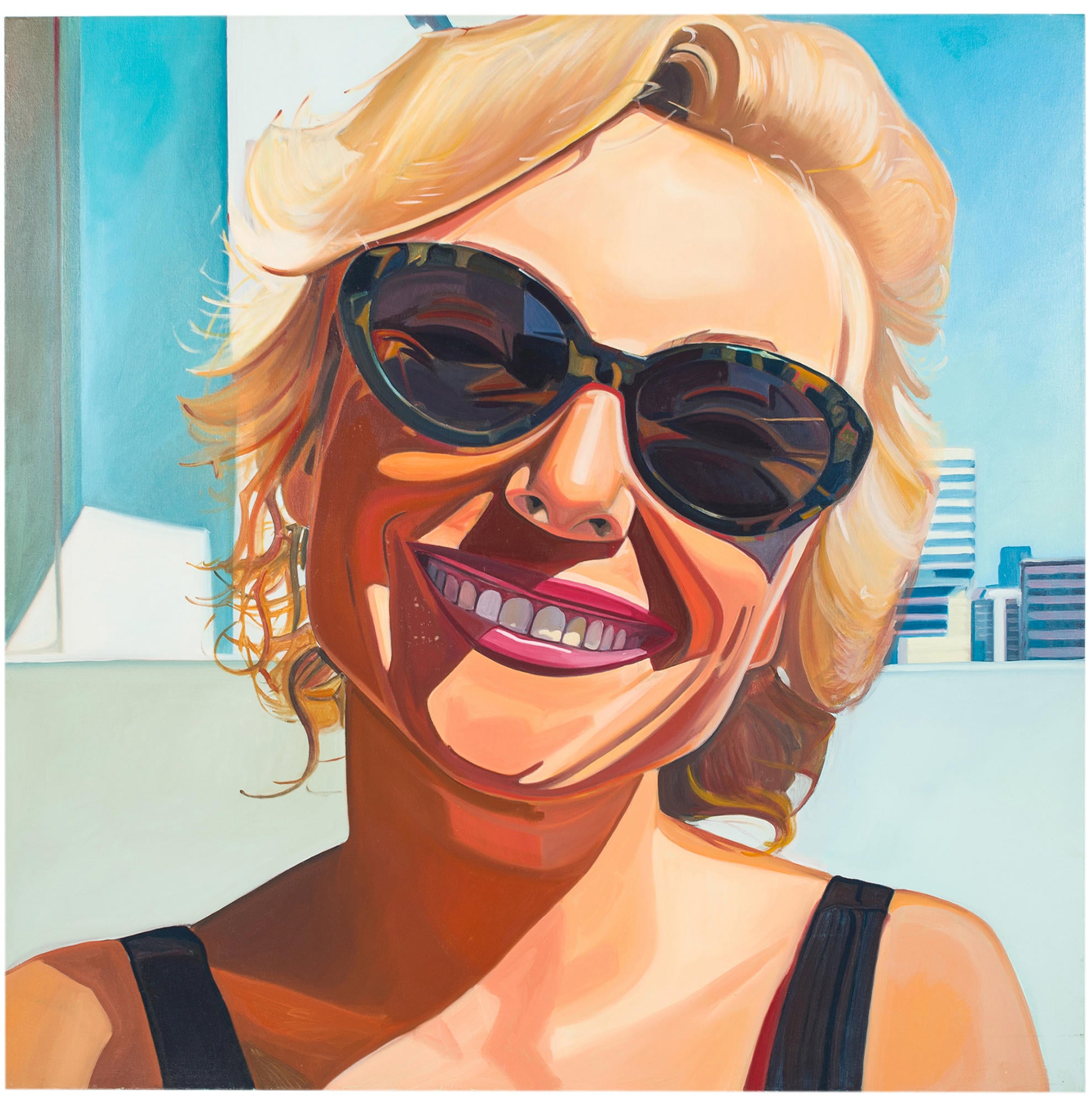 Dennis Dutzi Gloria Heilman-Westwood Woman - Blue - PNT22118 | The RealReal