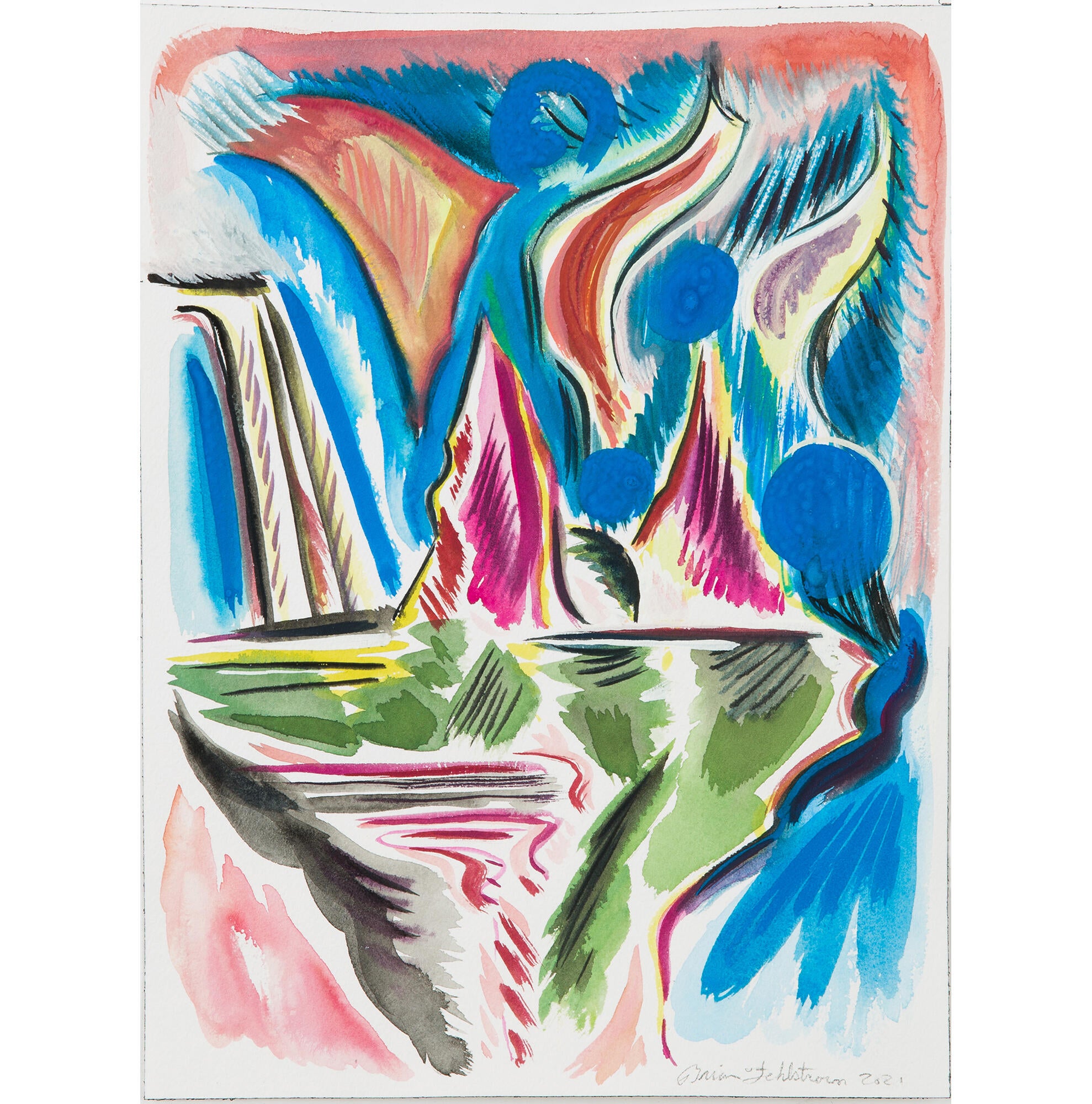 Brian Fahlstrom After - Blue - PNT22958 | The RealReal