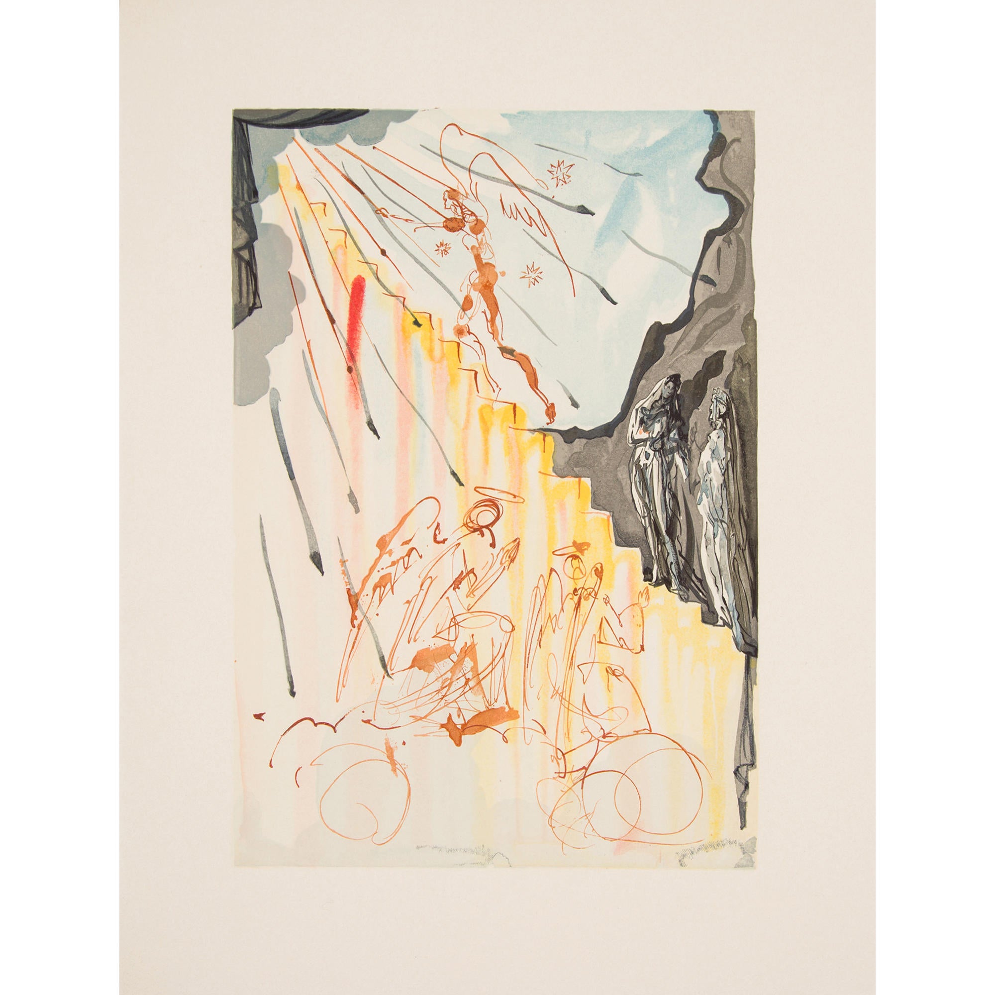 Salvador Dalí The Celestial Staircase - Blue - PTS20582 | The RealReal